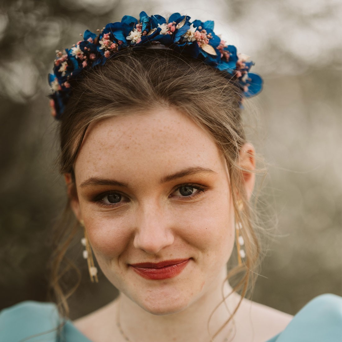 Couronnes de fleurs pour femme par Comptoir Doré, Séraphine Bijoux